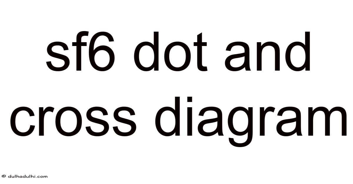 Sf6 Dot And Cross Diagram